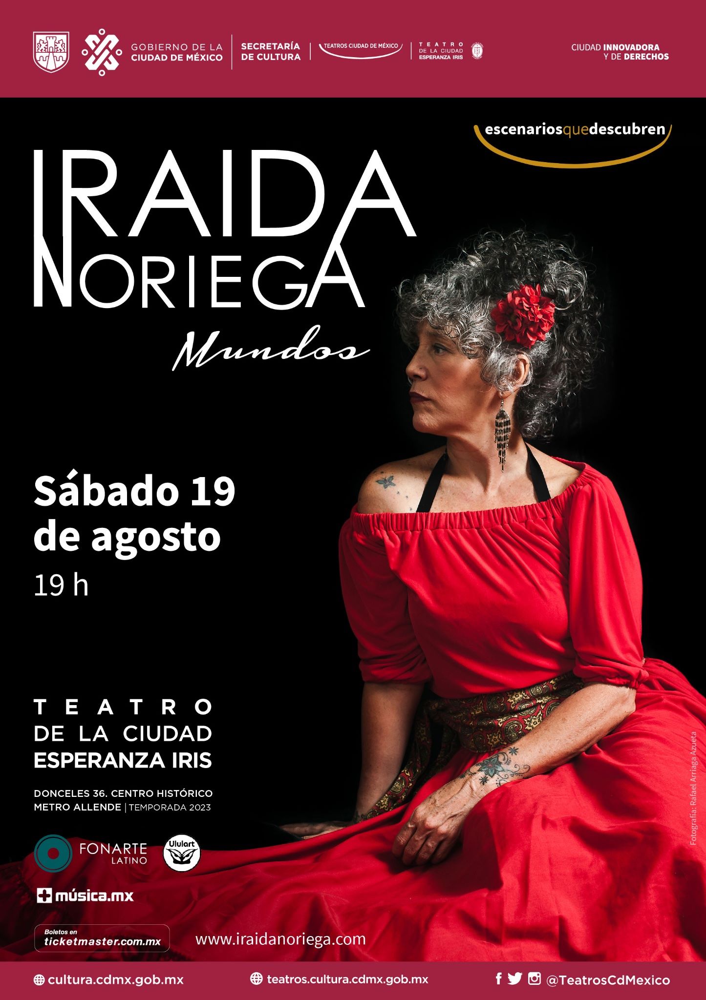 IRAIDA NORIEGA PRESENTA MUNDOS, CELEBRACIÓN LUNAR POR 35 AÑOS EN LA ...